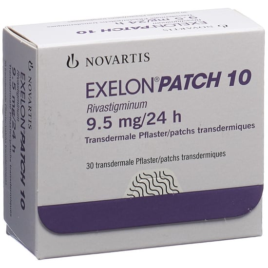 EXELON Patch 10 Matrixpfl 9.5 mg/24h 30 Stk | Online bestellen
