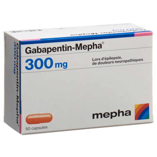 GABAPENTINE Mepha Kaps 300 mg Blist 50 Stk | Online bestellen