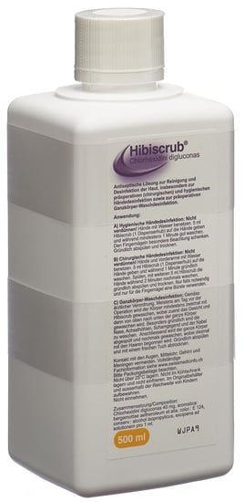 Hibiscrub Lös 4 % Euro Fl 500 ml | Online bestellen