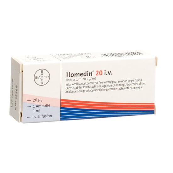 ILOMEDIN conc perf 20 mcg/ml i.v. amp 1 ml | Commander en ligne