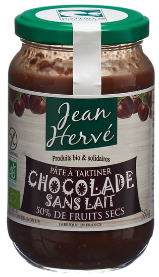 JEAN HERVE Pâte Chocolat sans Lait 350 g | Online bestellen