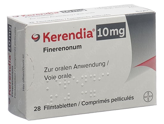 KERENDIA Filmtabl 10 mg Blist 14 Stk | Online bestellen