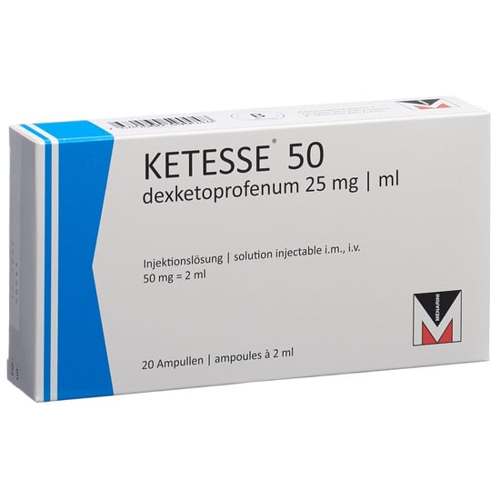 KETESSE sol inj 50 mg/2ml amp 2 ml | Commander en ligne