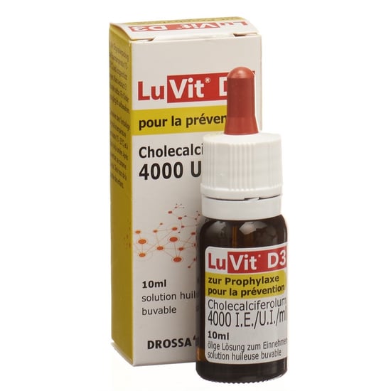 LUVIT Cholecalciferolum solution huileuse sol 4000 IE/ml pour la ...