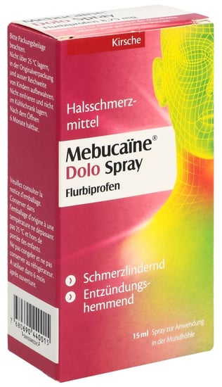 MEBUCAINE Dolo Spray 8.75 mg Fl 15 ml | Online bestellen