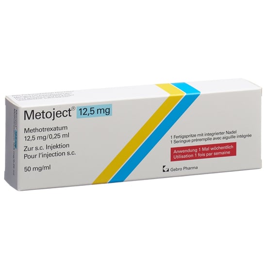METOJECT sol inj 12.5 mg/0.25ml ser pré 0.25 ml | Commander en ligne