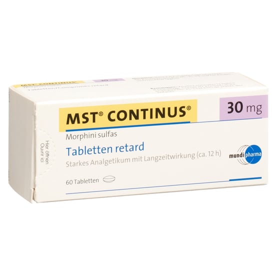 MST CONTINUS Ret Tabl 30 mg Blist 60 Stk | Online bestellen