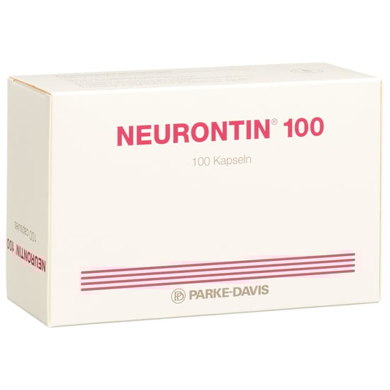 Neurontin Kaps 100 mg Blist 100 Stk | Online bestellen
