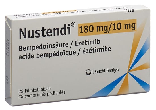 NUSTENDI Filmtabl 180/10 mg Blist 28 Stk | Online bestellen
