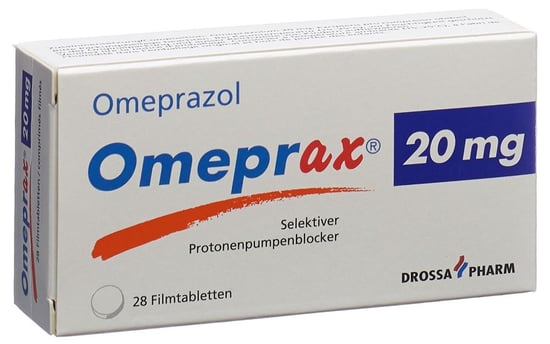 Omeprax Filmtabl 20 mg Blist 28 Stk | Online bestellen