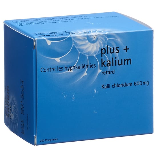 PLUS KALIUM retard Ret Tabl 600 mg Blist 200 Stk | Online bestellen