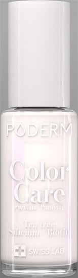 PODERM vernis color care tea tree 122 blanc perlé fl 8 ml | Commander ...