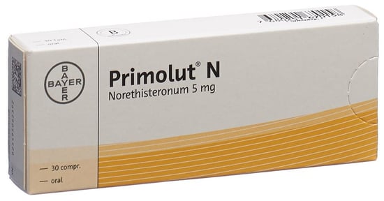 PRIMOLUT N Tabl 5 mg Blist 30 Stk | Online bestellen