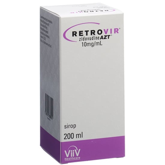 RETROVIR AZT Sirup 10 mg/ml Fl 200 ml | Online bestellen