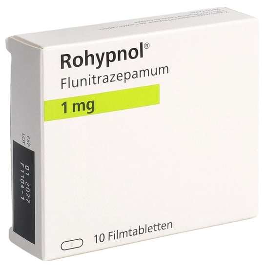 ROHYPNOL Filmtabl 1 mg mit Farbzusatz Blist 10 Stk | Online bestellen