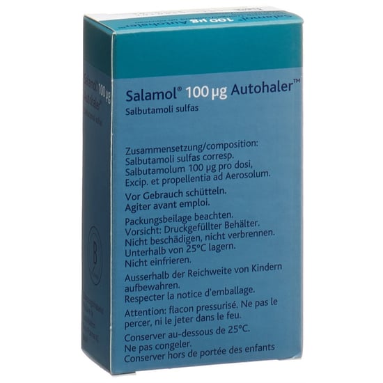 SALAMOL Autohaler Dosieraeros 100 mcg Aeros 200 Dos | Online bestellen