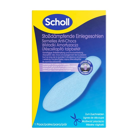 SCHOLL Shock Reducer Einlegesohlen im praktischen Falt-Format Box 1 ...