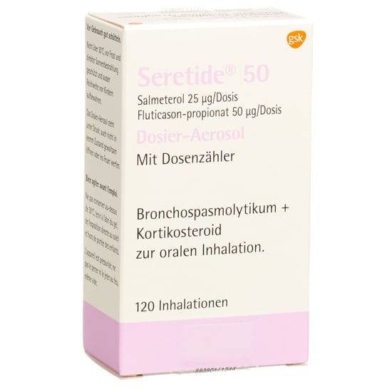 SERETIDE 50 Dosieraeros 120 Dos | Online bestellen