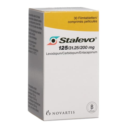STALEVO cpr pell 125/31.25/200mg bte 30 pce | Commander en ligne