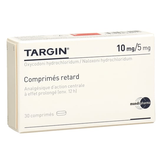 TARGIN cpr ret 10 mg/5 mg blist 30 pce | Commander en ligne