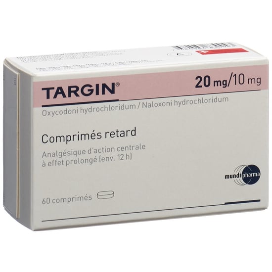 TARGIN Ret Tabl 20 mg/10 mg Blist 60 Stk | Online bestellen
