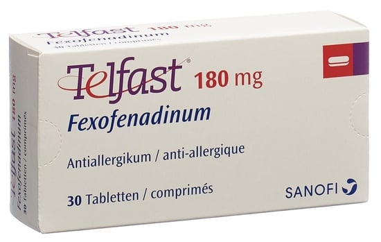 Telfast Filmtabl 180 mg Blist 30 Stk | Online bestellen
