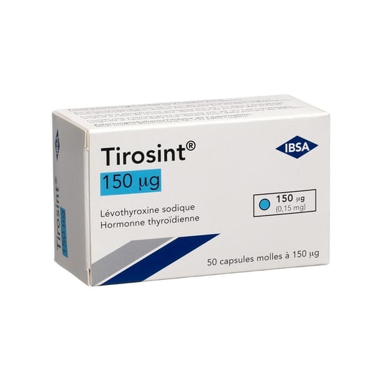 TIROSINT caps moll 150 mcg blist 50 pce | Commander en ligne