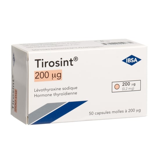 TIROSINT caps moll 200 mcg blist 50 pce | Commander en ligne