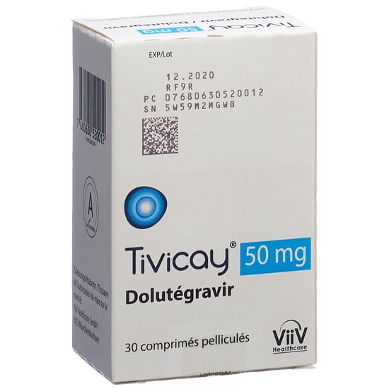 TIVICAY cpr pell 50 mg bte 30 pce | Commander en ligne