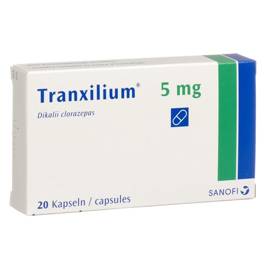 TRANXILIUM caps 5 mg blist 20 pce | Commander en ligne