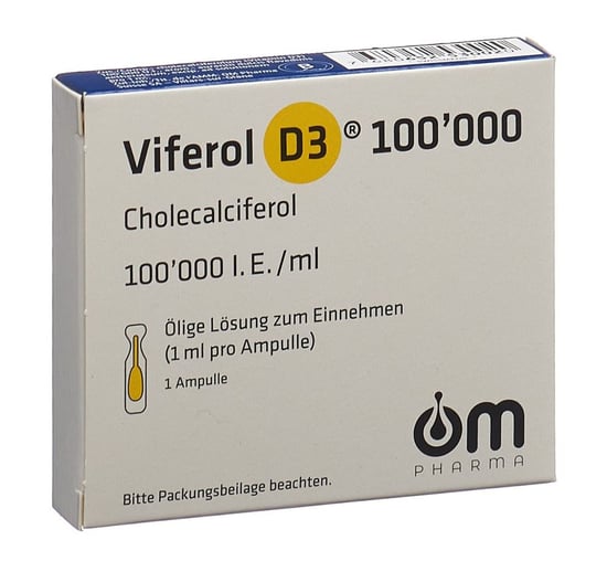 VIFEROL D3 sol buv 100000 IE/ml amp 1 pce | Commander en ligne