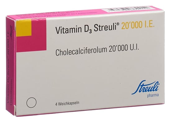 VITAMINE D3 Weichkapseln Weichkaps 20000 IE Blist 4 Stk | Online bestellen