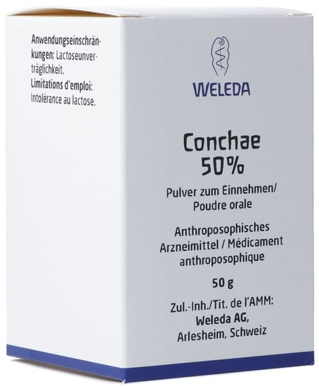 Weleda Conchae Plv 50 % 50 g | Online bestellen