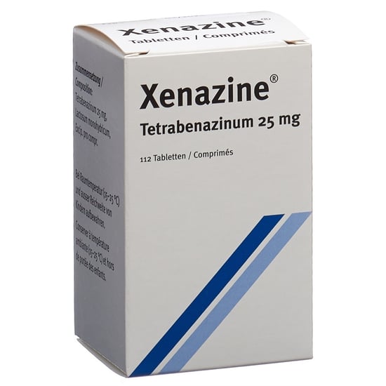 XENAZINE Tabl 25 mg Ds 112 Stk | Online bestellen