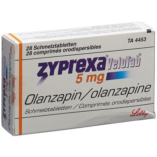 ZYPREXA Velotab Schmelztabl 5 mg Blist 28 Stk | Online bestellen
