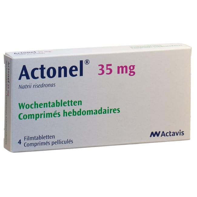 ACTONEL Wochentabletten Filmtabl 35 mg Blist 4 Stk | Online bestellen