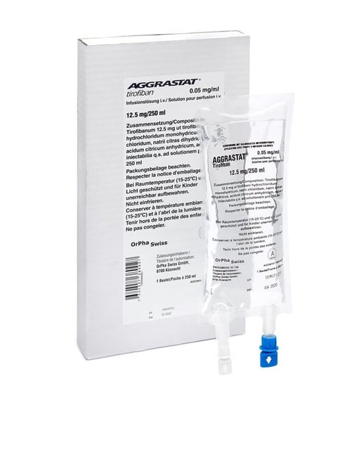 AGGRASTAT sol perf 12.5 mg/250ml Freeflex 250 ml | Commander en ligne