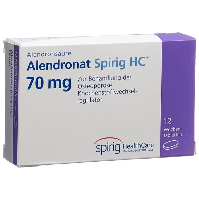 ALENDRONATE Spirig HC Tabl 70 mg Blist 12 Stk | Online bestellen