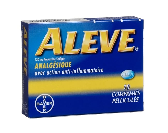 ALEVE cpr pell 220 mg blist 12 pce | Commander en ligne