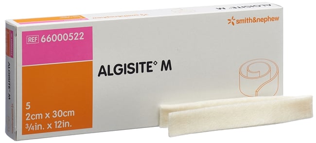 ALGISITE Alginat Tamponade 2x30cm 5 Stk | Online bestellen