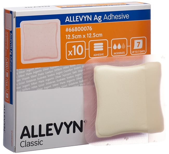 ALLEVYN pansement hydrocellulaire 12.5x12.5cm 10 pce | Commander en ligne