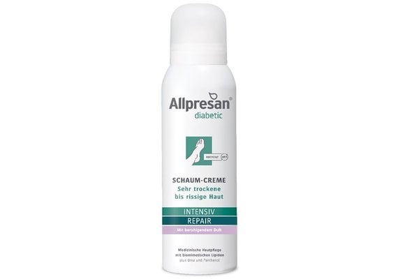 ALLPRESAN diabetic Schaum Creme Intensive Repair mit Duft Aeros Spr 125 ...