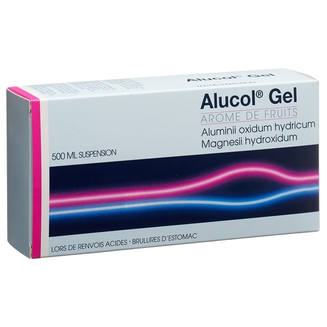 ALUCOL Gel Susp Frucht Fl 500 ml | Online bestellen
