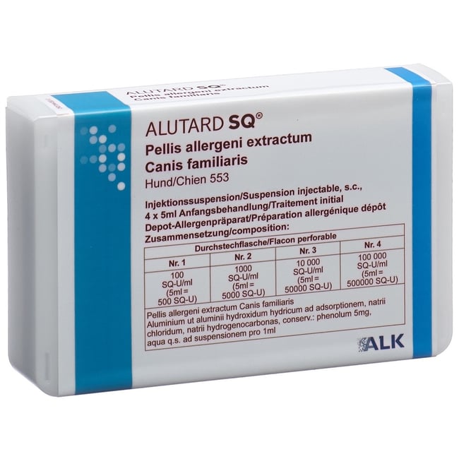 ALUTARD canis familiaris susp inj trait dép 5 ml | Commander en ligne