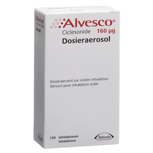 ALVESCO aéros doseur 160 mcg 120 dos | Commander en ligne