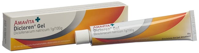 Amavita Dicloren gel tb 50 g | Commander en ligne