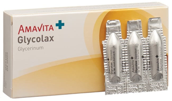 Amavita Glycolax supp blist 18 pce | Commander en ligne