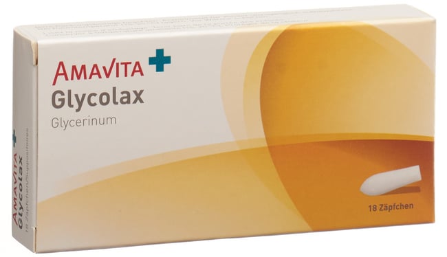 Amavita Glycolax supp blist 18 pce | Commander en ligne