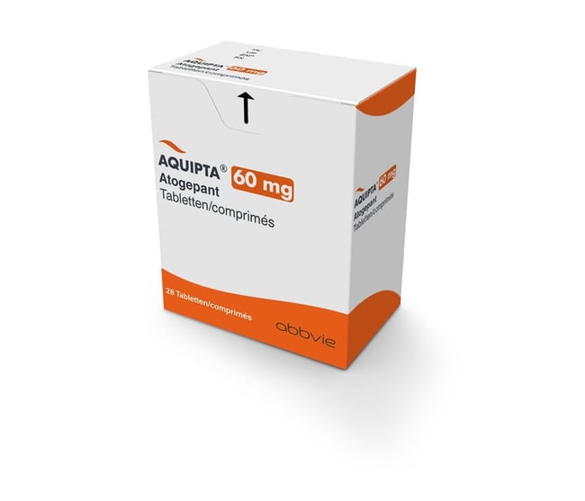 AQUIPTA Tabl 60 mg Blist 28 Stk | Online bestellen