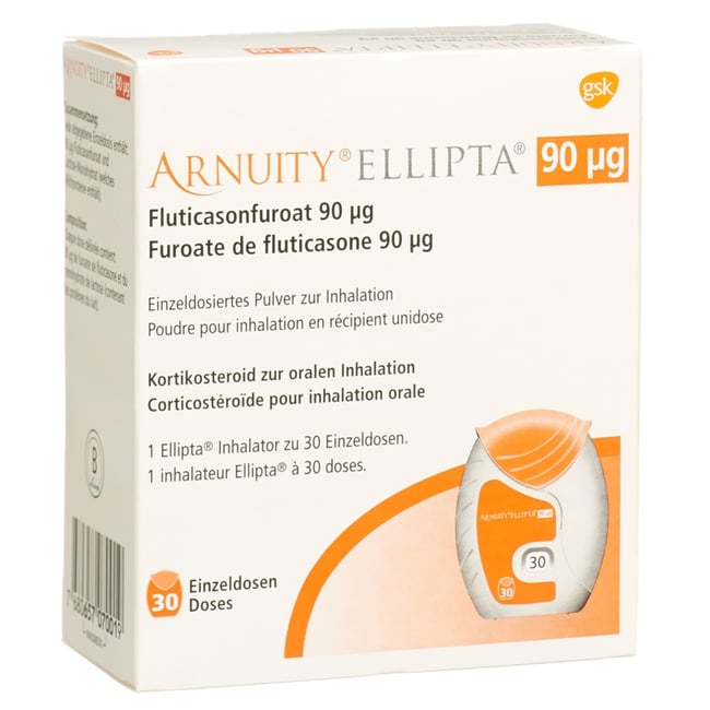 ARNUITY ELLIPTA pdr inh 90 mcg 30 dos | Commander en ligne